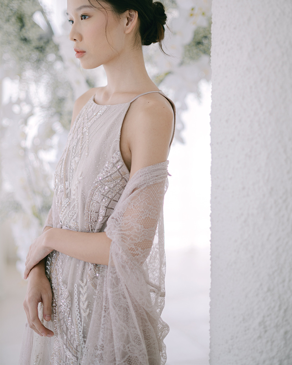 Carella Dress With Outer